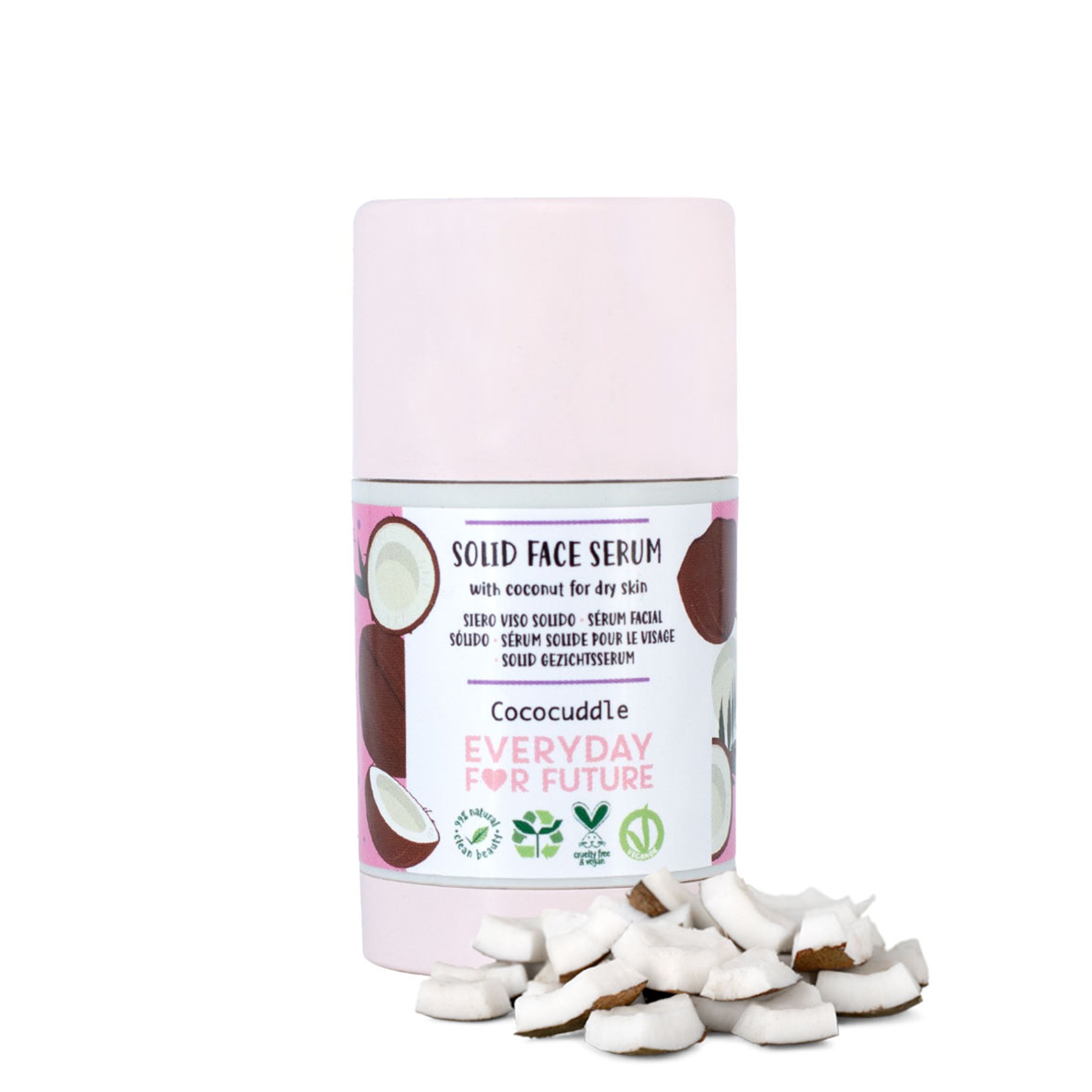 Coconut Solid Face Serum Stick – Dall Italia